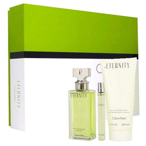 Eternity By Calvin Klein, 3 Piece Gift Set For Women – Skynte