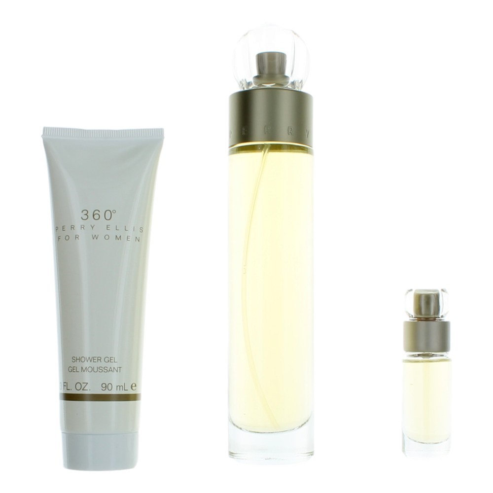 Perry Ellis 360 by Perry Ellis, 3 Piece Gift Set for Women | eBay
